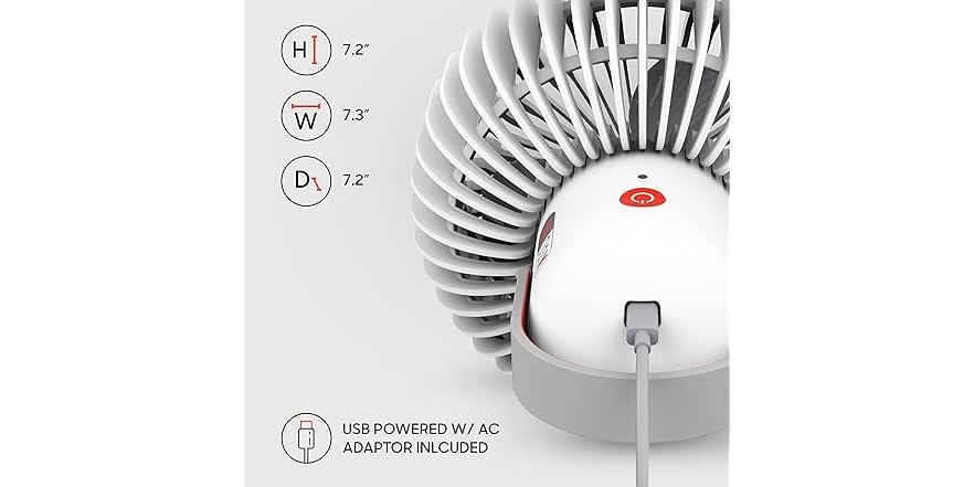 Sharper Image REFRESH Personal Fan