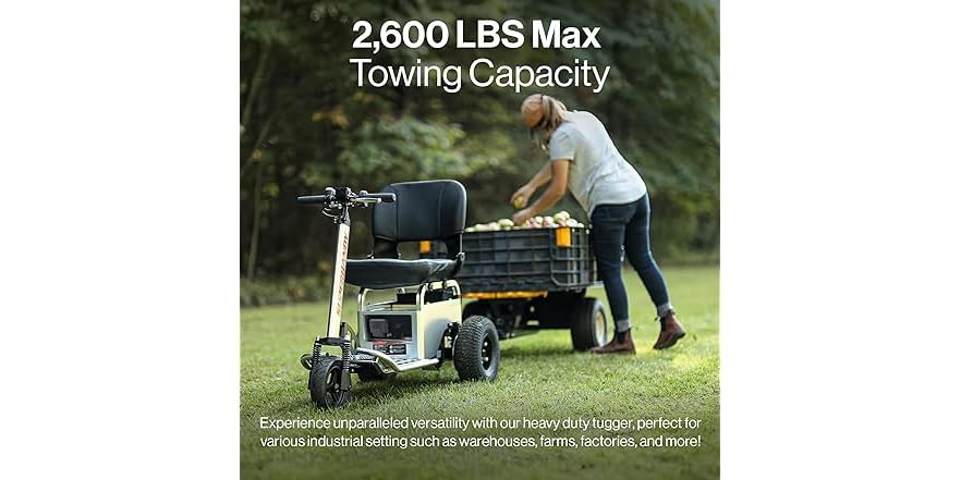 SuperHandy Electric Tugger Cart