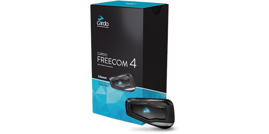 FREECOM 4 Bike to Bike Bluetooth 4.1 Motorcycle Communication System