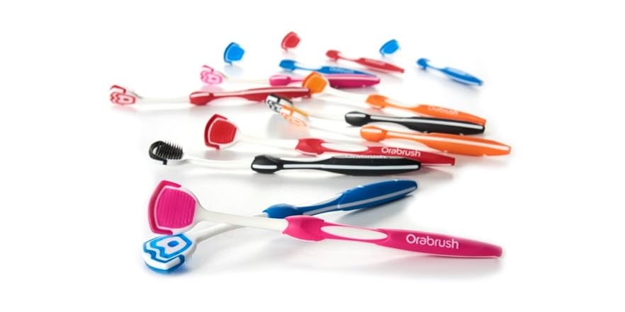 OraBrush Tongue Cleaner - 12 Count