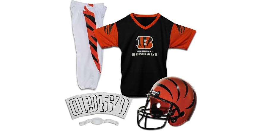NFL Bengals Youth Football Costume, L