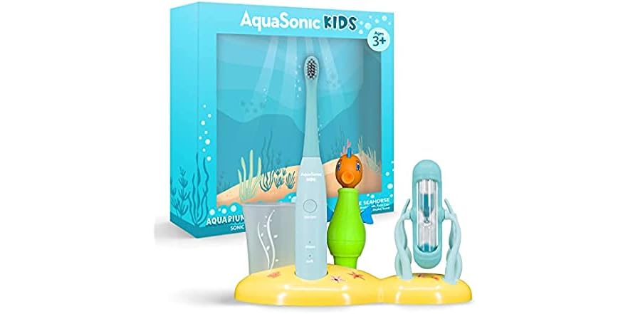 Aquasonic Kids Sonic Electric Toothbrush