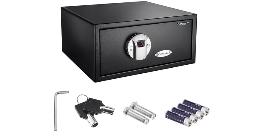 Biometric Security Safe with Fingerprint Lock