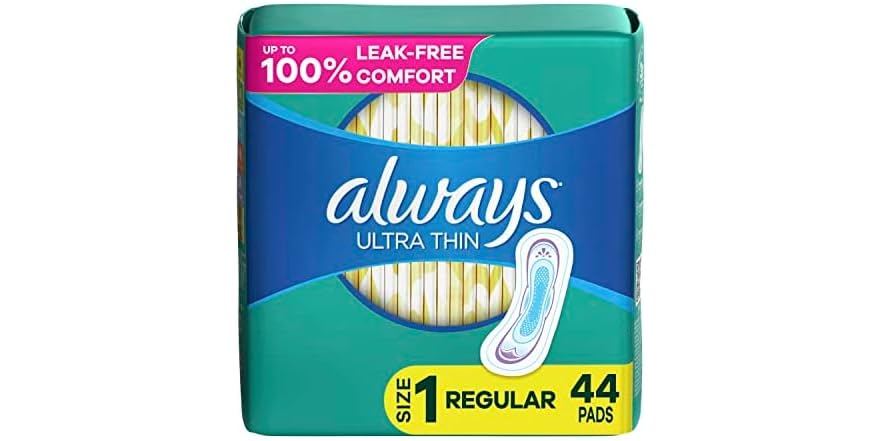 Always ULT Thin Reg 44ct