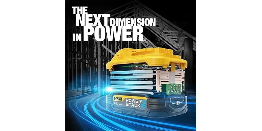 DEWALT DCBP520C Powerstack 20V MAX 5Ah Battery Kit