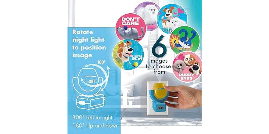 Projectables LED Kids Night Light