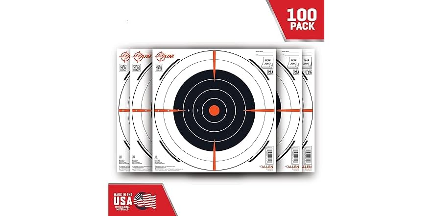 Allen Paper Shooting Target Pad 100-Pack