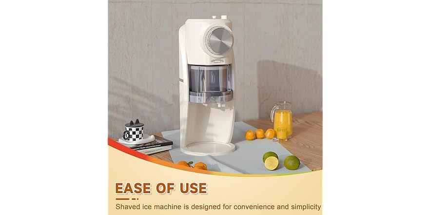 Wanvoapls Shaved Ice Machine