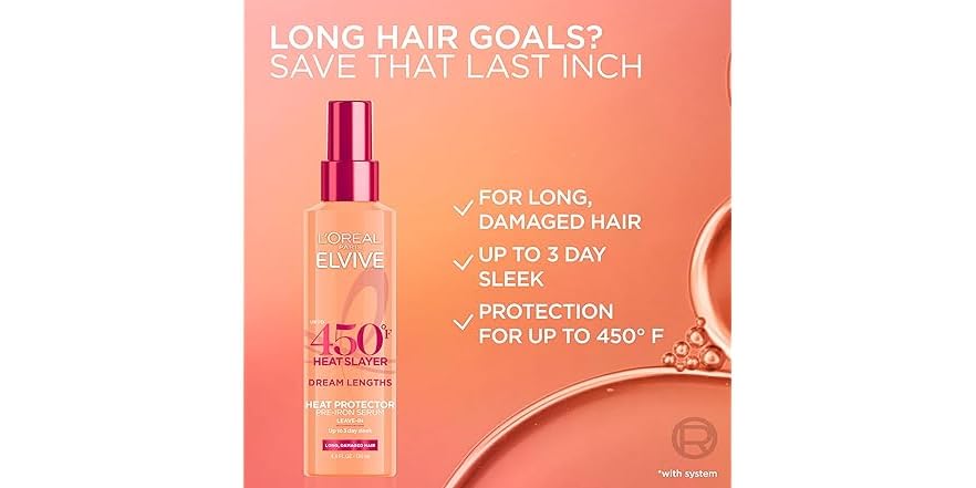 L'Oreal Paris Elvive Pre-Iron Spray