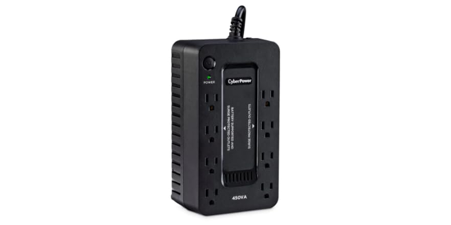 CyberPower SE450G1 8-Outlet Battery Backup