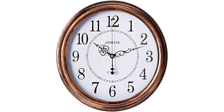 Adalene Atomic Wall Clock