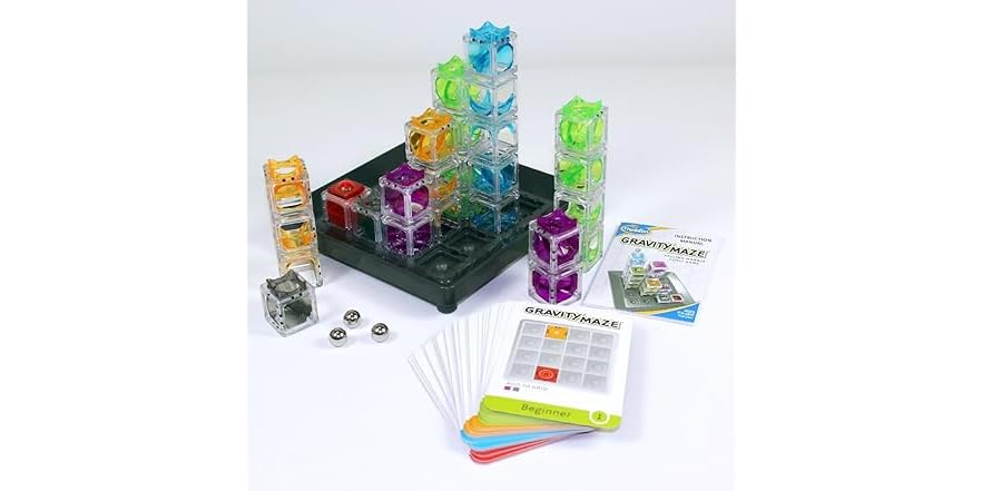ThinkFun Gravity Maze Marble Run Brain Game