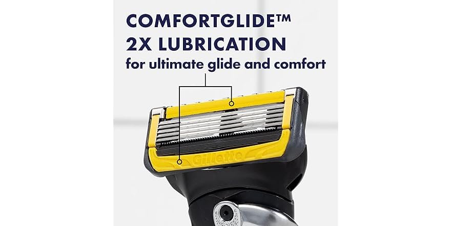 (2 PK) Gillette ProGlide Shield Men’s Razor Handle + 1 Blade Refill