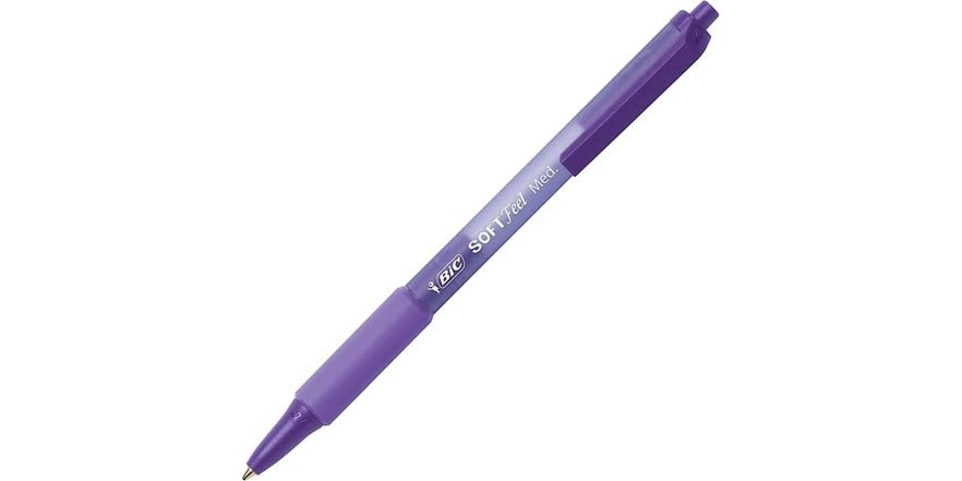 36 PACK BIC Soft Feel Pens, Multi-Color