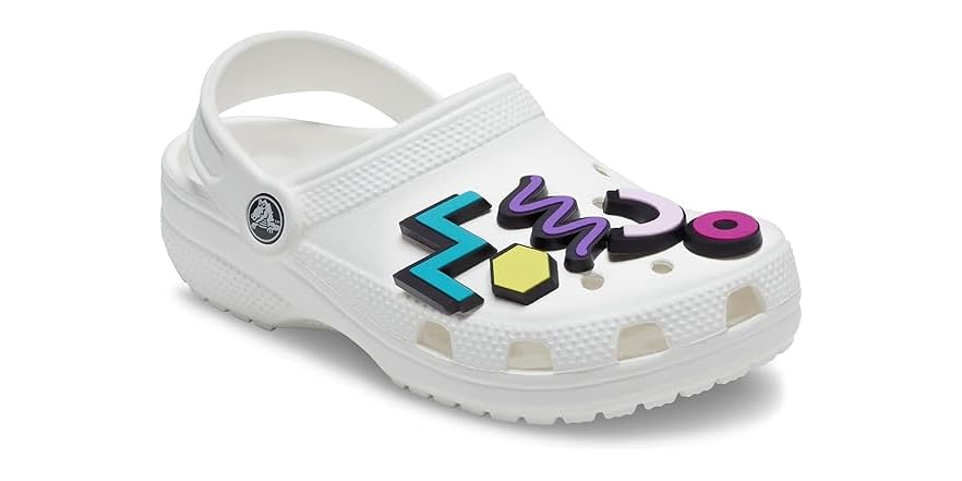 Crocs 5-Pack 90s Shapes Shoe Charms