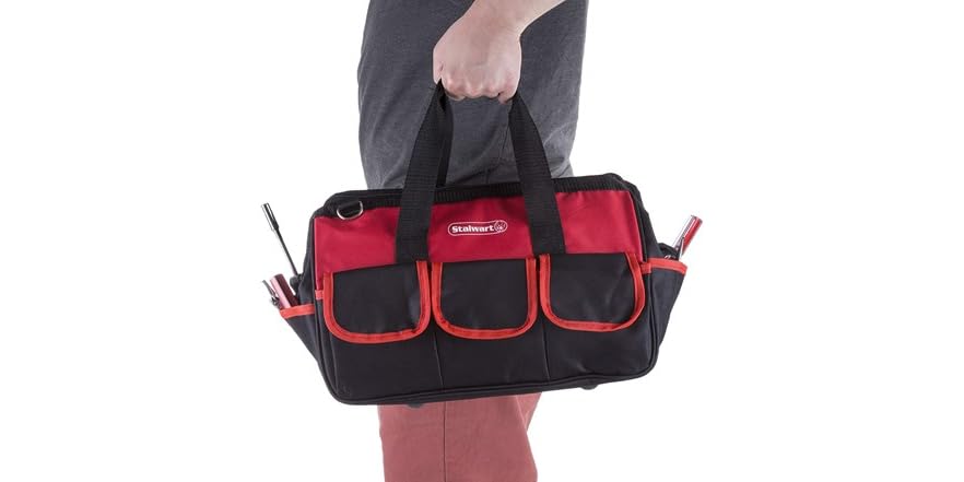 Soft Sided Tool Bag - Red