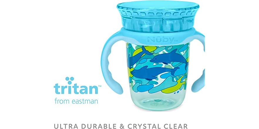 Nuby 360 Edge 2 Stage Drinking Rim Cup