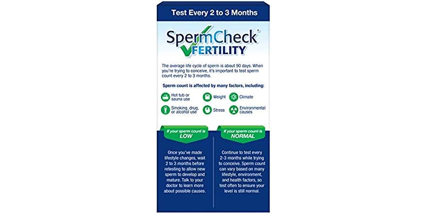 Spermcheck Fertility Home Test Kit