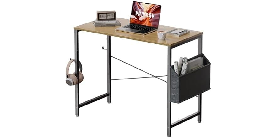 32 Inch Small Spaces Computer Desk w/ Storage Bag