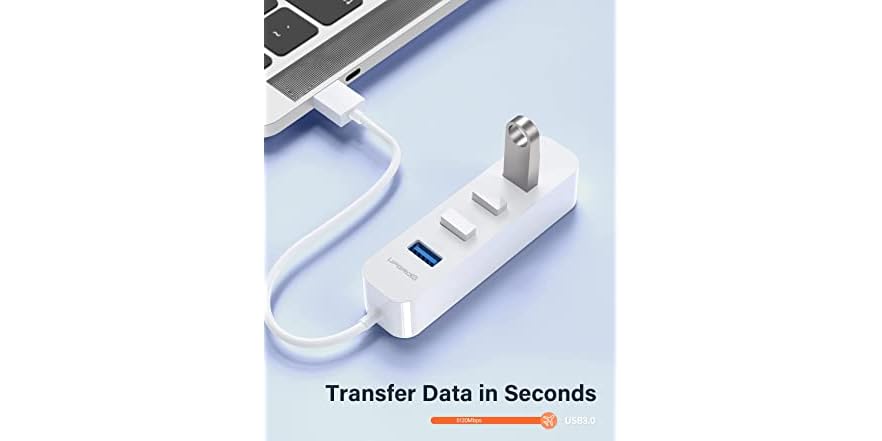 Upgrow USB 3.0 Hub 4-Port USB Hub