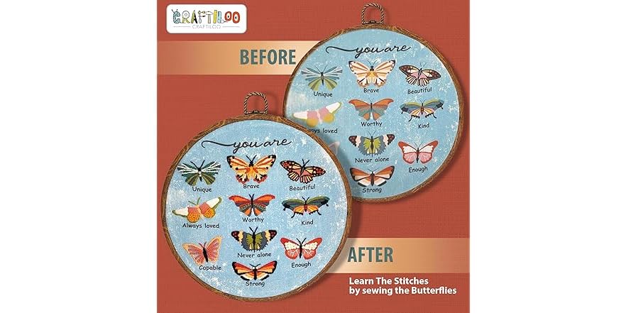 CRAFTILOO Embroidery Kit