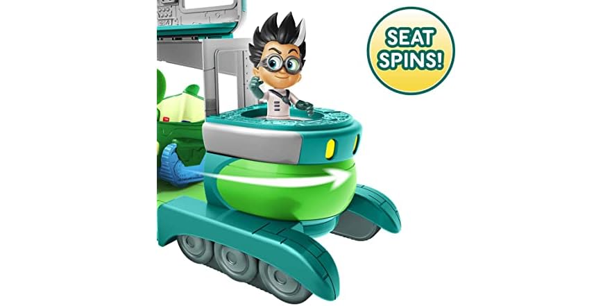 PJ Masks Romeo's Lab Playset - Brown…