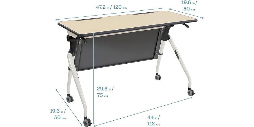 ECR4Kids Double Nesting Mobile Desk