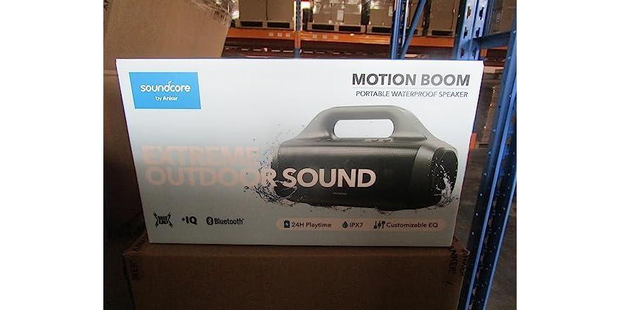 Soundcore Anker Motion Boom Outdoor Speaker (Open Box)