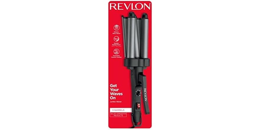 REVLON 3 Barrel Jumbo Hair Waver