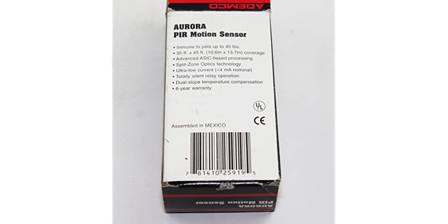 Ademco AURORA PIR Motion Sensor