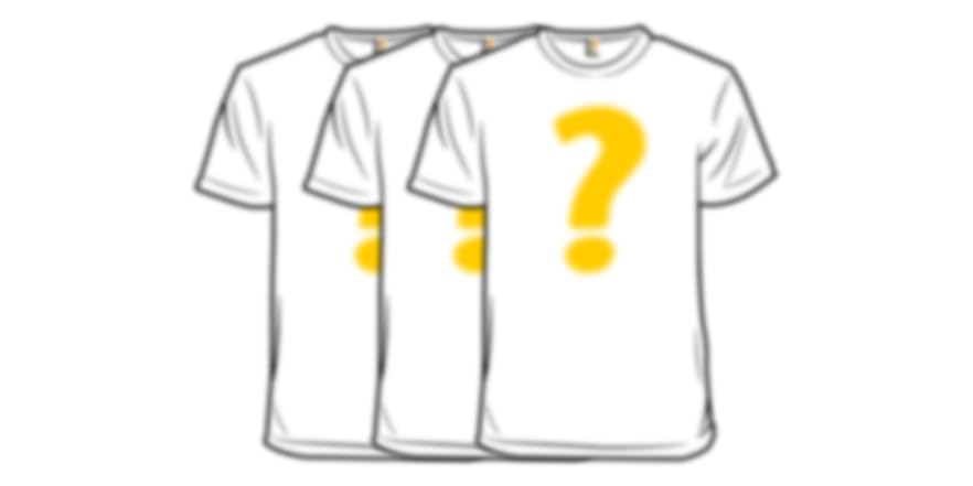 Random Shirt 3-Pack