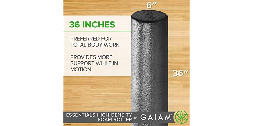 Gaiam Essentials Foam Roller