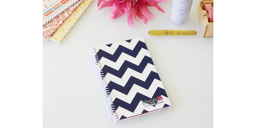 Chevron 2015 Desk Calendar, Planner, Notebook Set