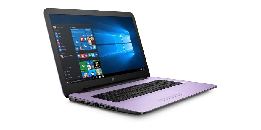 HP 17.3" Intel Dual-Core Laptop (Your Choice: Color)