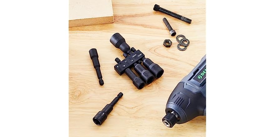 Amazon Brand Denali 6-Piece Magnetic Nut Driver Set