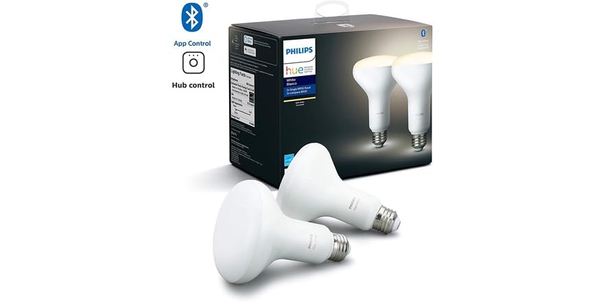 Philips Hue White LED Smart Bulb (4-Pack) (NEW)