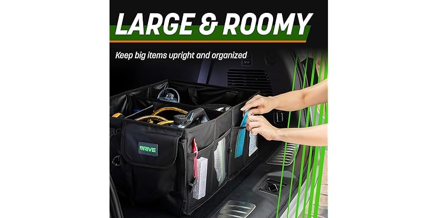 Drive Auto Car Trunk Organizer