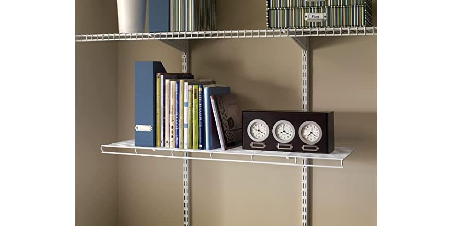 ClosetMaid ShelfTrack Book Shelf Kit