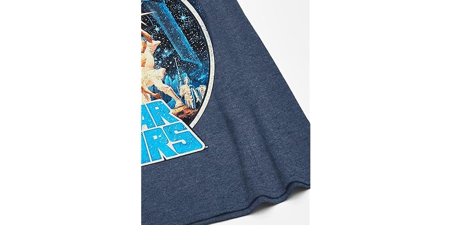 STAR WARS Men's Classic Scene Circle T-S