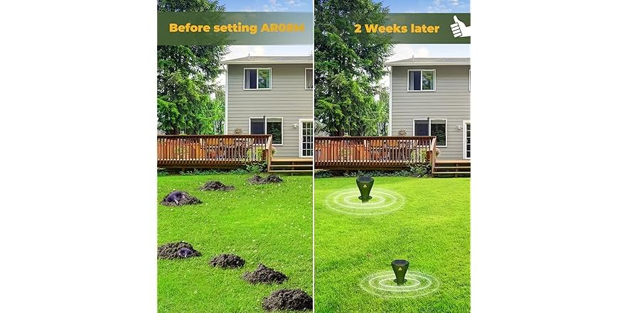 Careland Deterrent Vibration Stakes