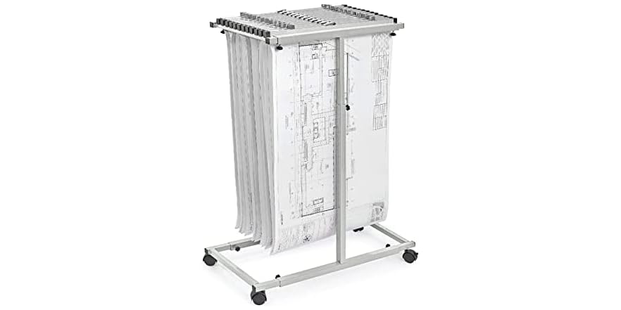 Adir Corp. Wall Mount Blueprint Storage