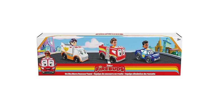 Disney Junior Firebuds Metal Toy Car