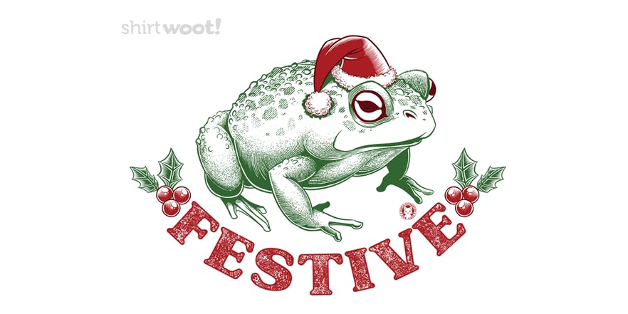 Festive Frog