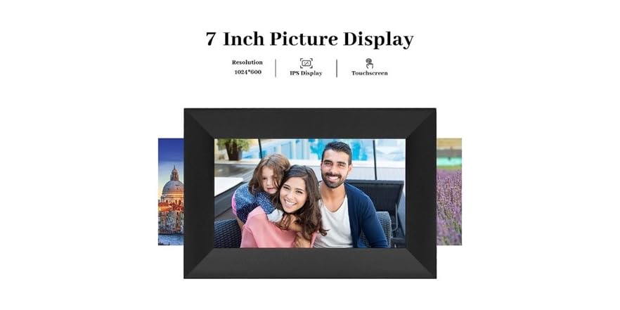 AiMOR Touchscreen Digital Photo Frame