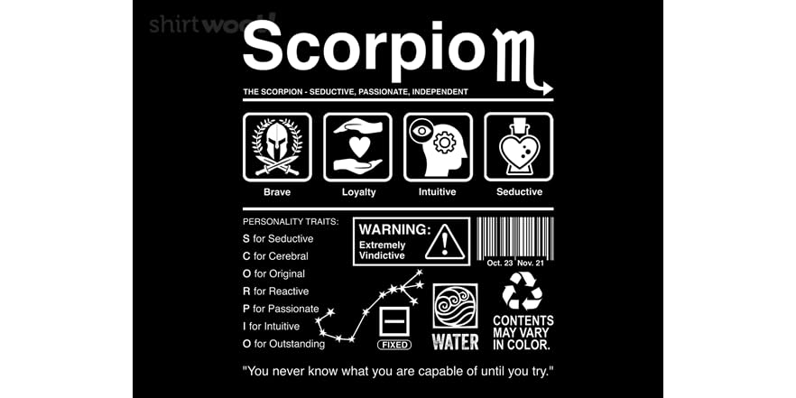 Scorpio Label