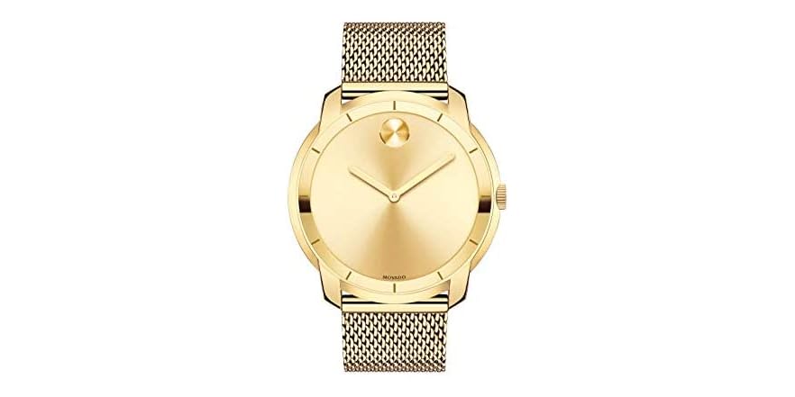Movado Bold Gold-tone Mens Watch 3600373