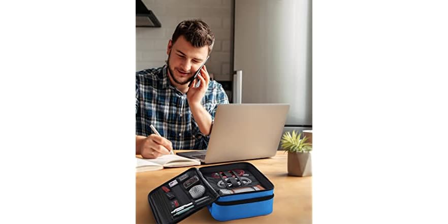 Smof 3-Layer Electronics Organizer