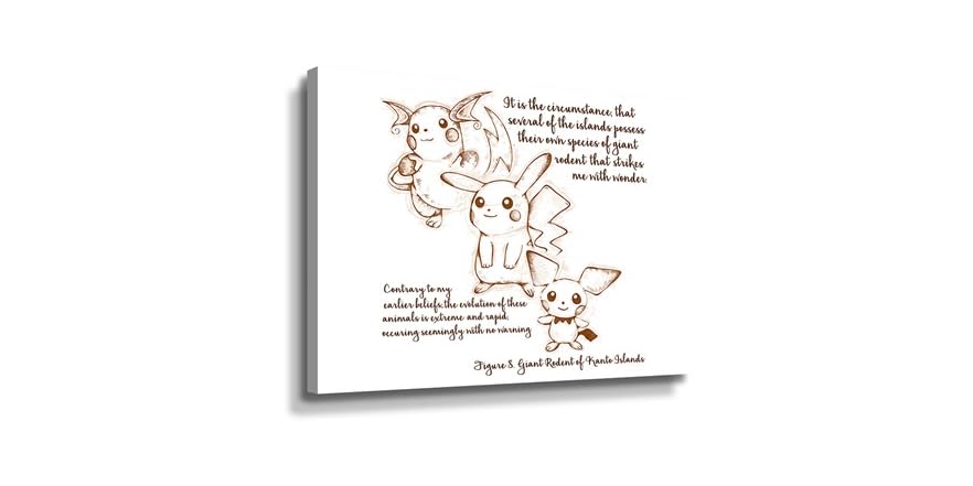 "The Lost Pika Notes" Canvas