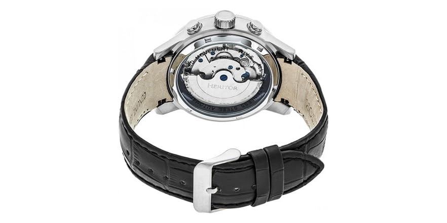 Heritor Men's Hannibal Skeleton Watch
