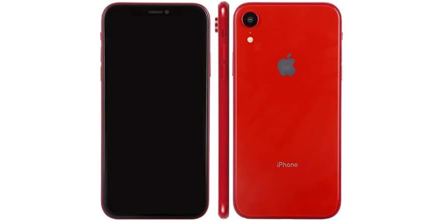 Apple iPhone XR, 64GB, (PRODUCT)RED - Fully Unlocked (Renewed) (Open Box)